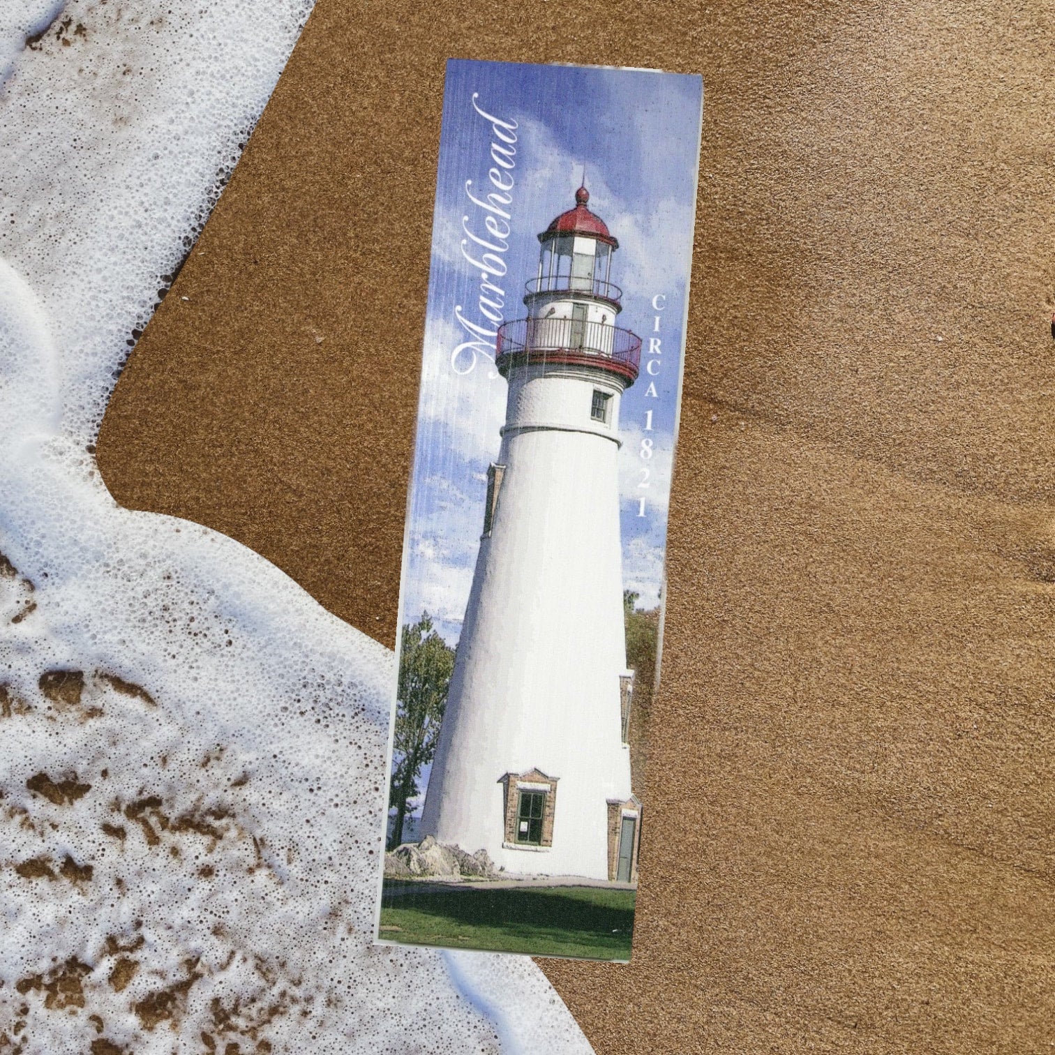 Marblehead Lighthouse printed on wood | Marblehead Lighthouse Gift Shop